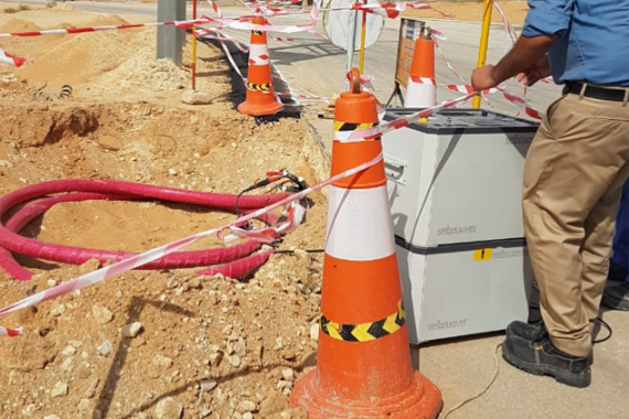 VLF testing for 13.8 kv and 34.5 kv cables – Alsaida